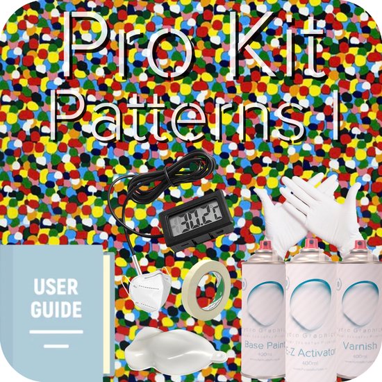 Hydro Graphics Colors Dip Kit, Water Transfer Printing Hydro Dipping ...