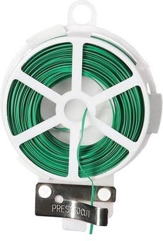 Binddraad 0,4mm met houder - Rol 30 meter | bol