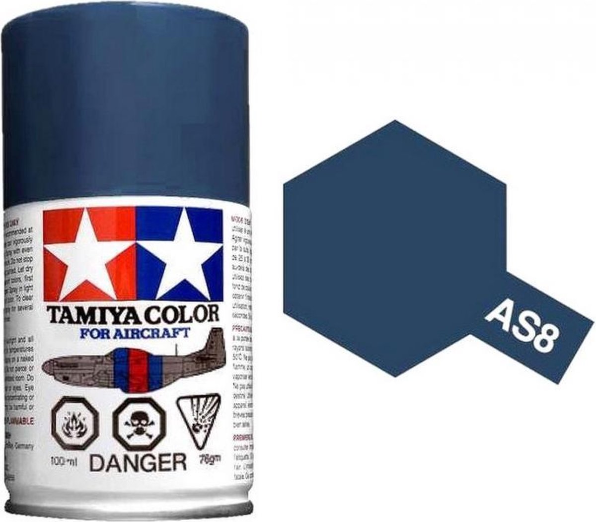 TAMIYA AS-8 Marine blauw (US Navy) (spuitbus 100ml) | bol.com