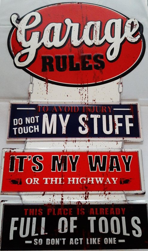 garage rules | bol.com