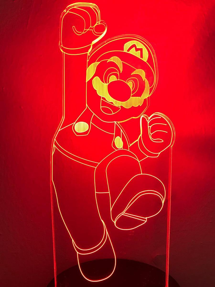 Veilleuse Mario / Mario bros. Lumière Mario / Veilleuse Super Mario ...