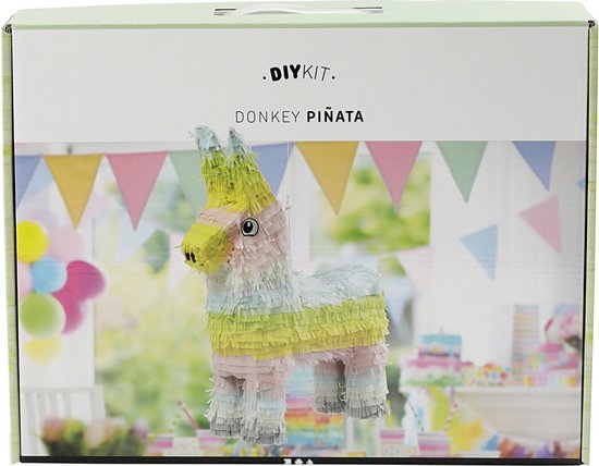 Knutselset Party Pinata Junior 39 X 55 Cm Karton 6-delig | bol.com
