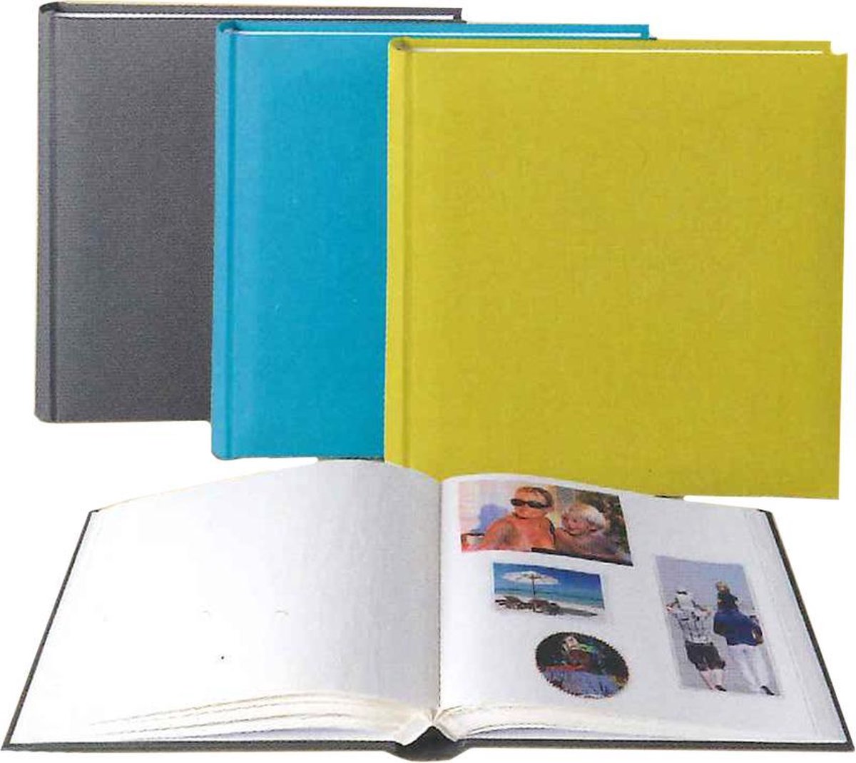 Fotoalbum - Brepols - Rainbow - TURKOOIS - 27x27cm | bol.com