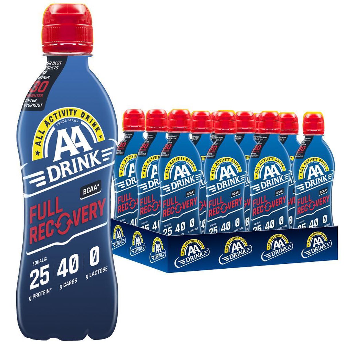 AA Drink Full Recovery 12x0.5L | bol