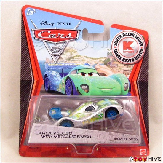 Cars 2 - Silver Racer - Carla Veloso (discontinued) /Toys | bol.com