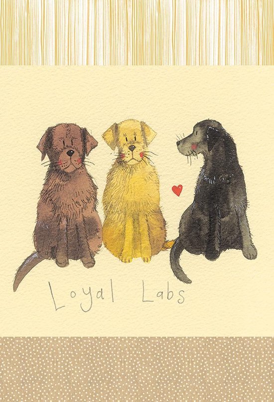 Alex Clark Theedoek Honden ~ Loyal Labradors | bol