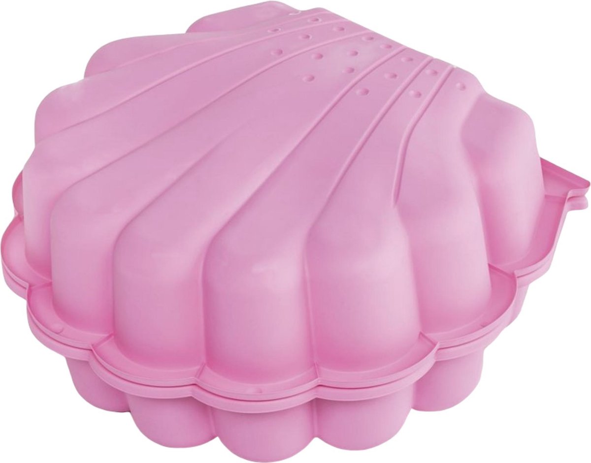 Paradiso - roze zandbak en waterbak - zandbak schelp - met speelzand ...