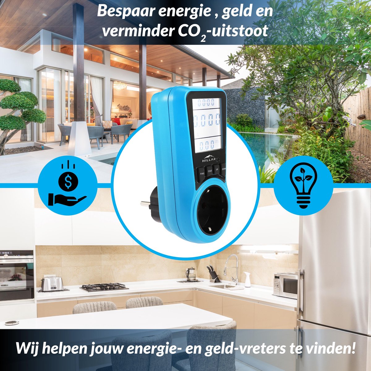 Energiemeter Verbruiksmeter België - Energiekostenmeter Stopcontact ...