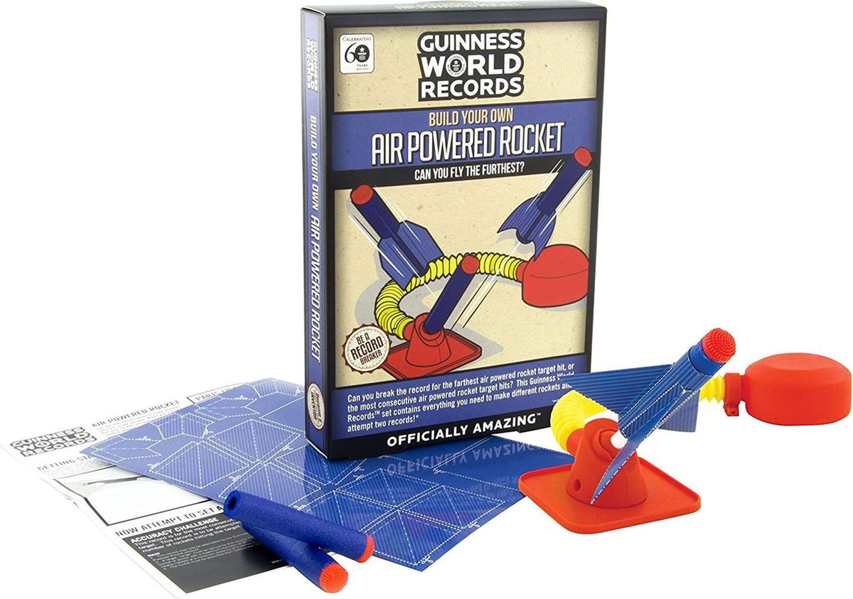 Guinness World Records - Air powered rocket | bol.com