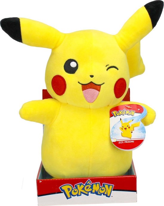 Pokémon Pluche Knuffel - Pikachu 32 cm | pokemon go plush peluche sword ...