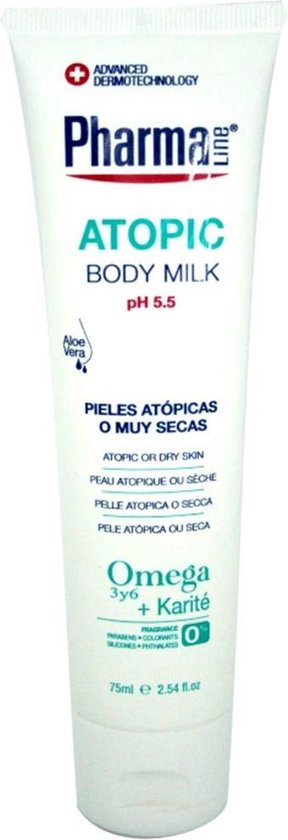 Max Factor Pharmaline Atopic Body Milk 75ml | bol.com