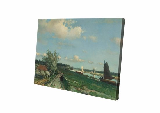 De Trekvliet bij Rijswijk, Bekend als 'gezicht bij de geestbrug ...