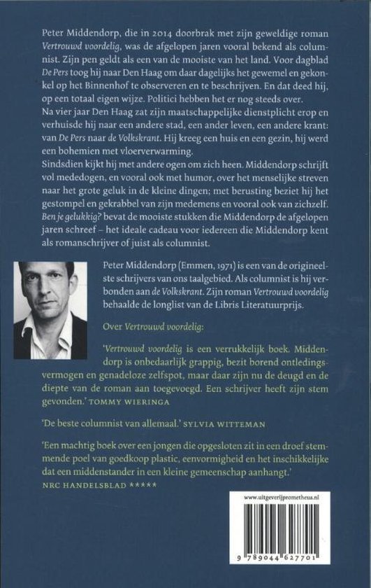 Ben je gelukkig?, Peter Middendorp | 9789044627701 | Boeken | bol
