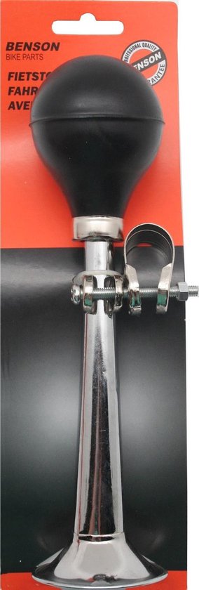 Klassieke fiets toeter van staal 20 cm - Fiets accessoires voor ...