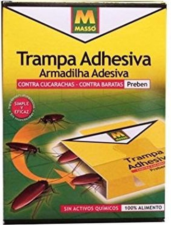 Insecticide Massó Sticker Kakkerlakken 5 Stuks Val | bol