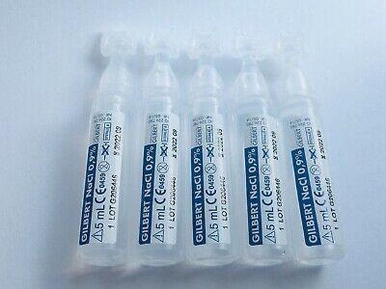 STERILE Zoutoplossing – 18 x 5 ml_ Monodose - 18 x 5ml - zoutoplossing ...