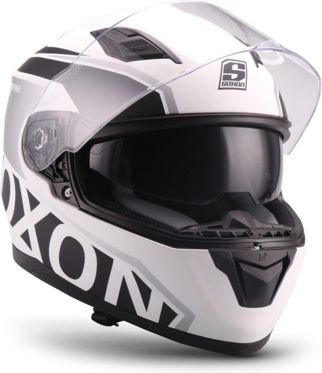 SOXON ST-1001 RACE integraal helm, motorhelm, scooterhelm ECE keurmerk ...