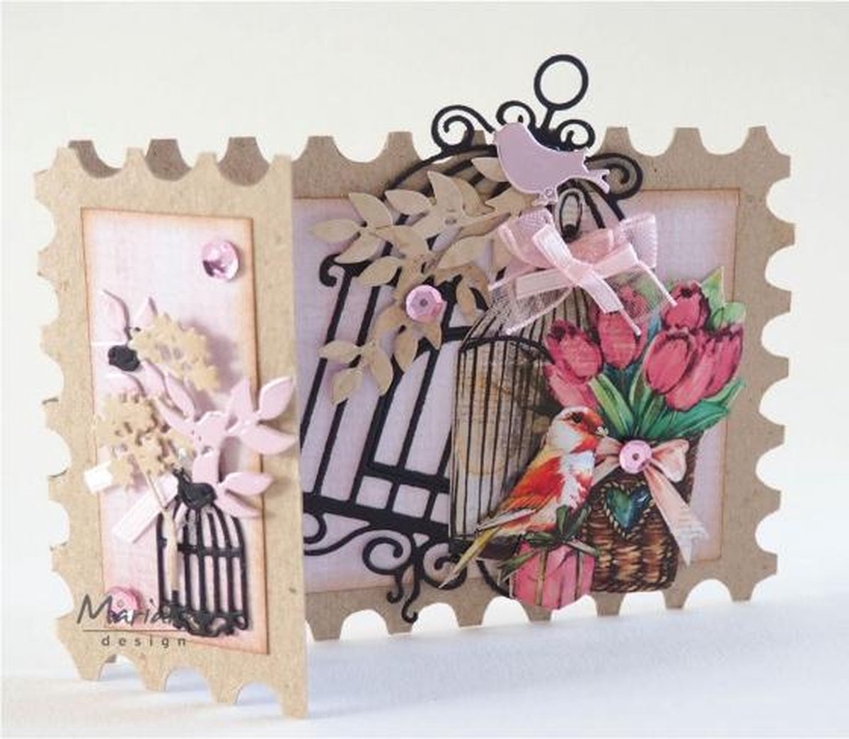 Marianne Design Creatables Snij en Embosstencil - Vogelkooi (L) | bol