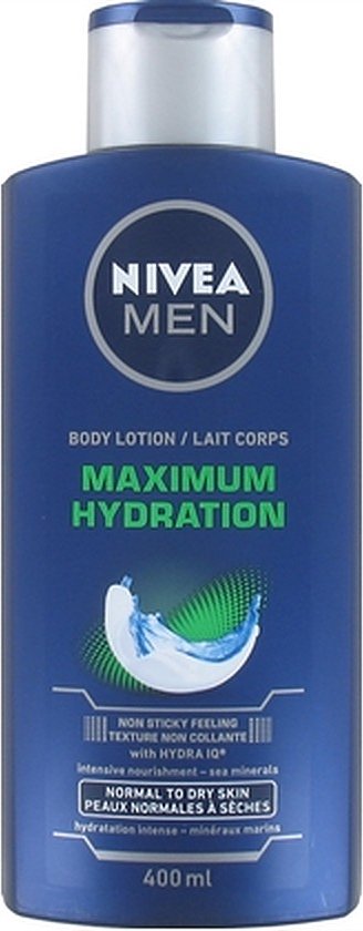 Nivea Maximum Hydration Men Body Lotion 400 ml | bol.com