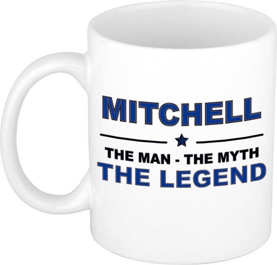 Mitchell The man, The myth the legend cadeau koffie mok / thee beker ...