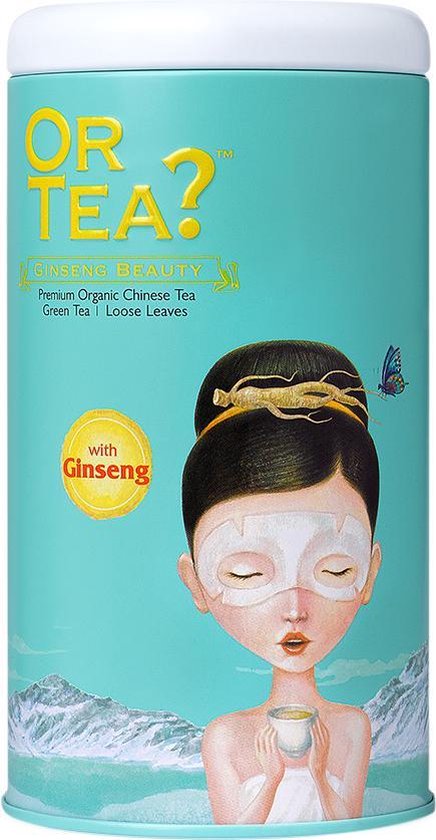 Or Tea? Ginseng Beauty groene thee & kruiden losse thee - BIO - 75 gram ...