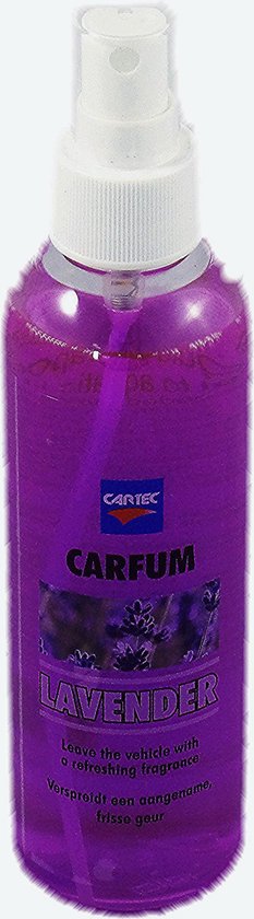 Cartec Carfum 200ml - Auto Geurtje - Lavendel - Auto Luchtverfrisser ...