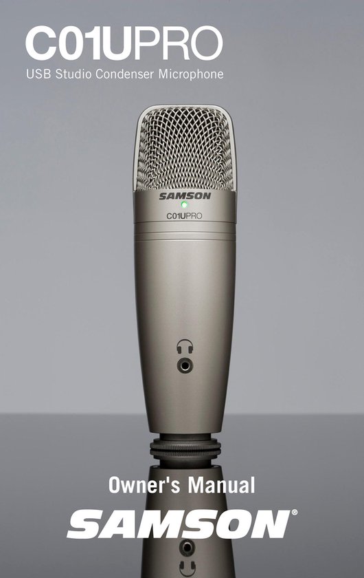 Samson C01U Pro USB Studio Condenser Microphone | bol