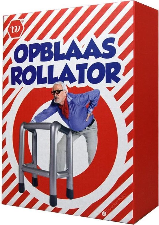 MikaMax Opblaasbare Rollator - Verkleedaccessoire - Opblaasbare figuren ...