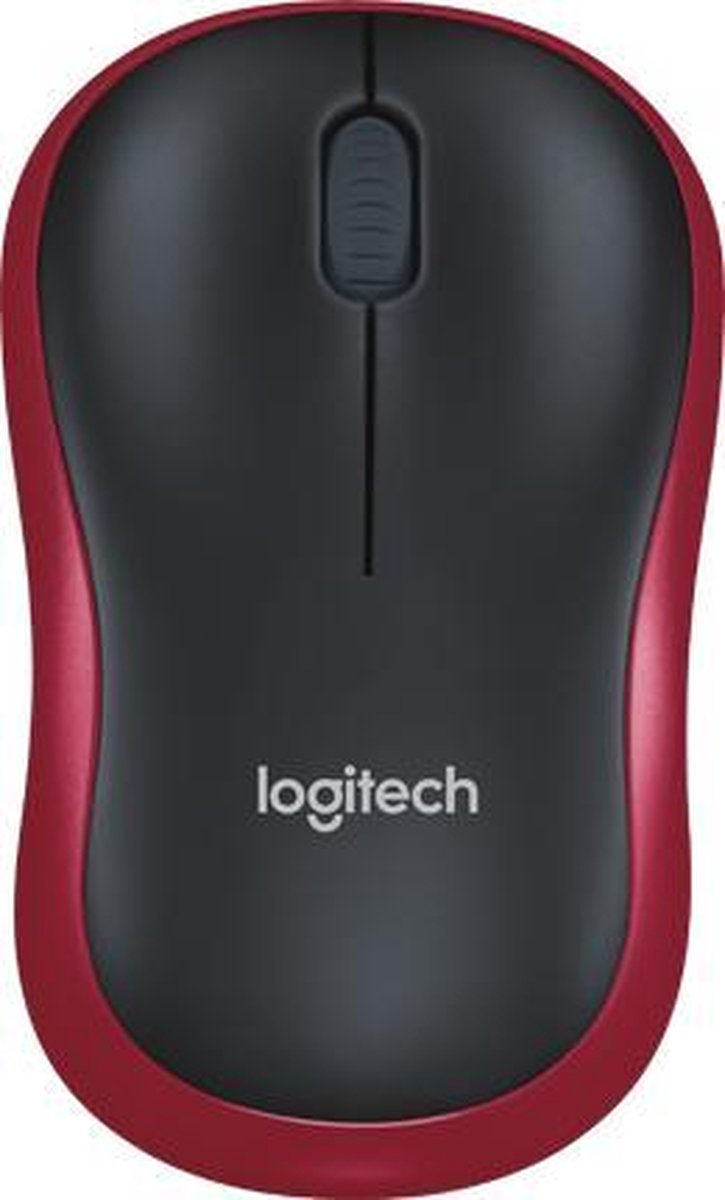 Logitech M185 - Draadloze Muis - Rood | bol.com