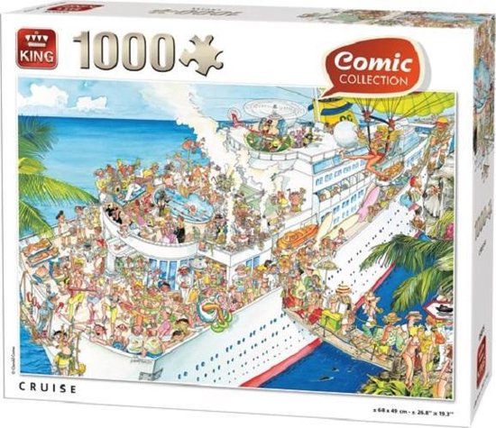 King comic collection - The cruise - Puzzel - 1000 stukjes | bol