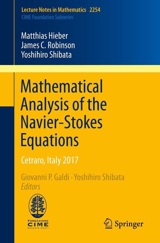 Lecture Notes in Mathematics 2254 - Mathematical Analysis of the Navier ...