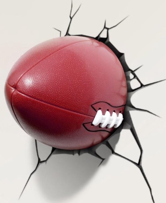 3D LED Light "Rugby League" | bol