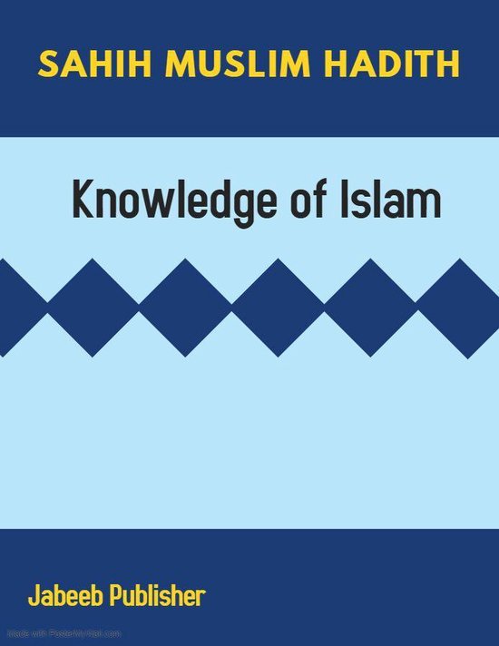 SAHIH MUSLIM HADITH (ebook), Jabeen Publisher | 1230003837658 | Boeken ...