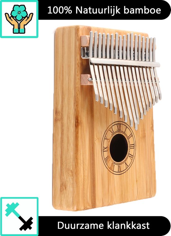 Brain Goods Kalimba – Duimpiano – Kalimba set – Inclusief ...