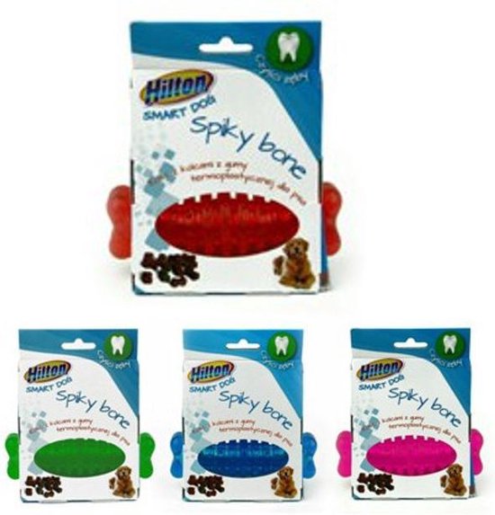 HILTON - Speeltjes - Spikey bot - Honden | bol