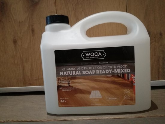 WOCA Natuurzeep Wit Ready Mixed - 2,5 liter | bol.com