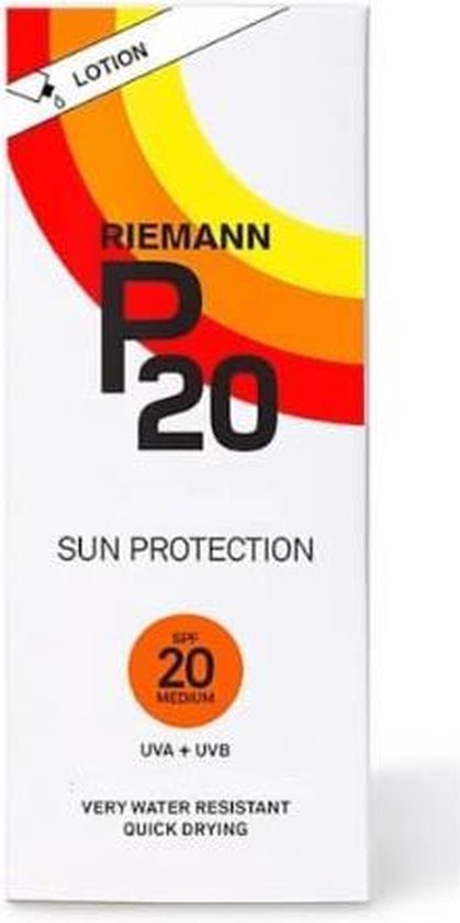 Riemann P20 Sun Protection Lotion Spf20 100ml | bol.com