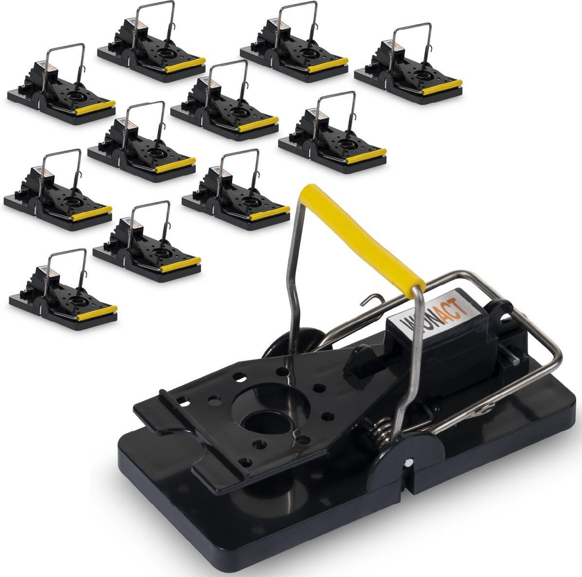 Wonact Muizenval - Muizenklem - 12 stuks - Extra sterk - 100% pakkans ...