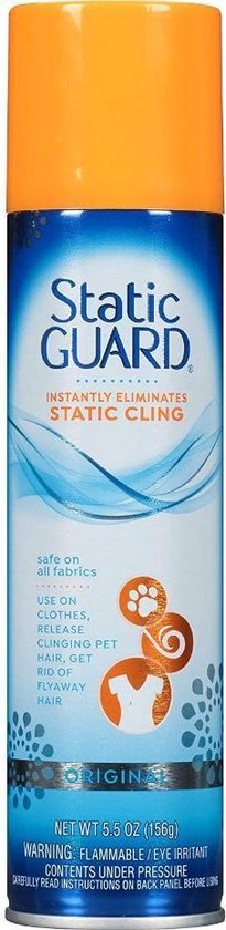 Static Guard Fabric Spray - Elimineert statische elektriciteit 5oz 156 ...
