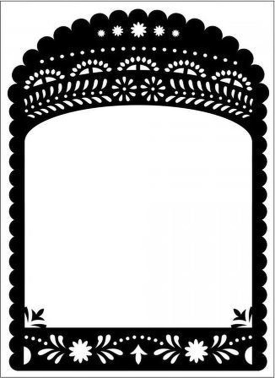 Embossing folder - Mal - Embossing template design border | bol