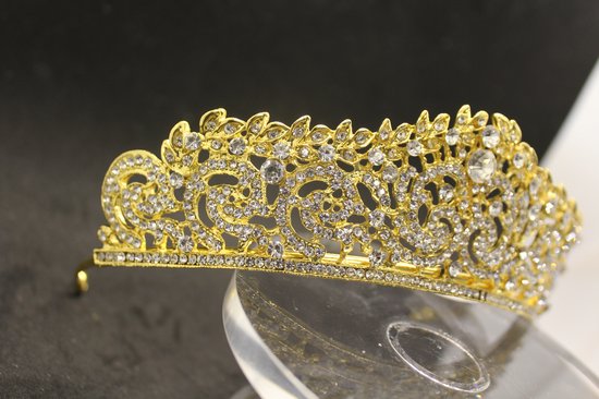 Mooie tiara, kroon, bruid, prinses, haaraccessoire, luxe diadeem ...