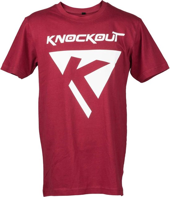 Knockout shirt rood/witlogo | XS | bol.com