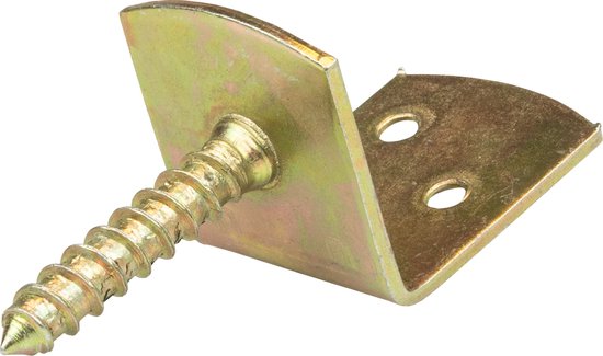 L-beslag montageset voor 1 tuinscherm, 4 stuks | bol.com