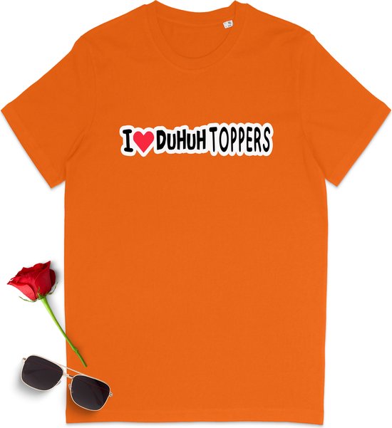 T shirt voor de Toppers fans - Concert tshirt met print / tekst I love ...