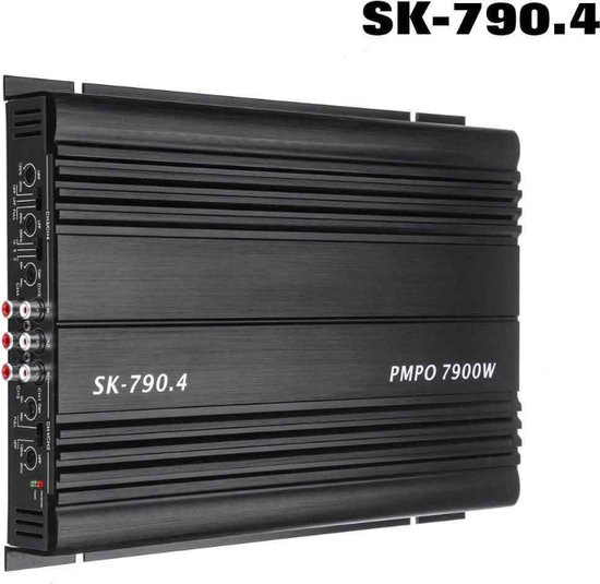 Sunbuck versterker 4-kanaals - Stereo HiFi - 7900W 12V | bol.com