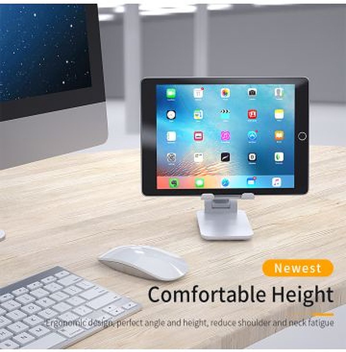 Verk Group® Telefoon/Tablet Standaard - Opvouwbaar/Inklapbaar ...