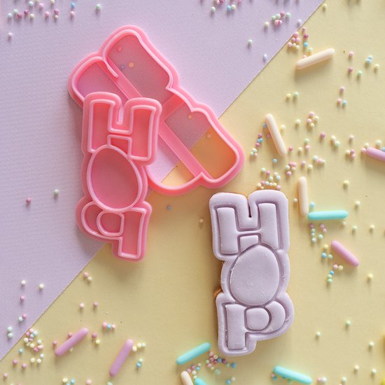 HOP - stamp met cutter | bol.com