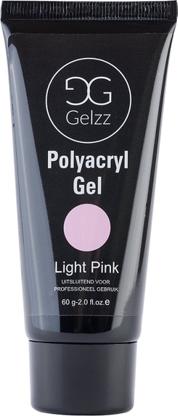 PolyGel Gelzz Light Pink (Polyacryl) 60 gram | bol