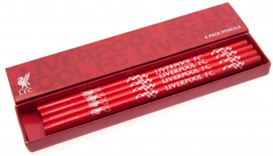 Liverpool Pencils Set 4pk | bol.com