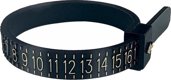 Fako Bijoux® - Ringmaat Meter - Ring Vinger Meetgereedschap - US ...